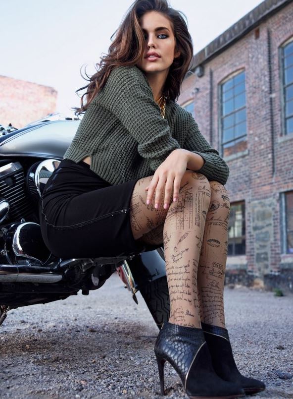 Collant Calzedonia effetto tattoo primavera estate 2014 prezzo 7 95 euro