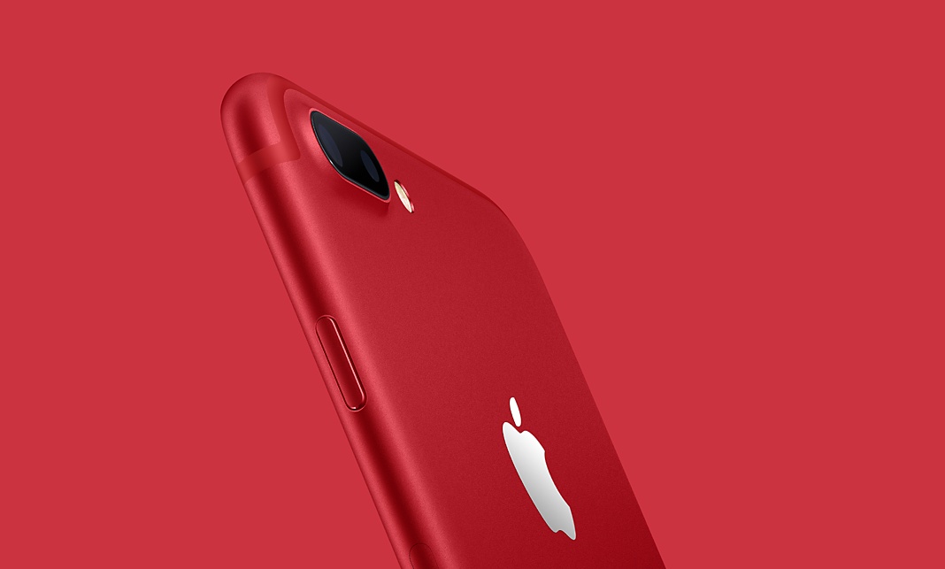 Nuovo iPhone 7 e 7Plus RED Special Edition