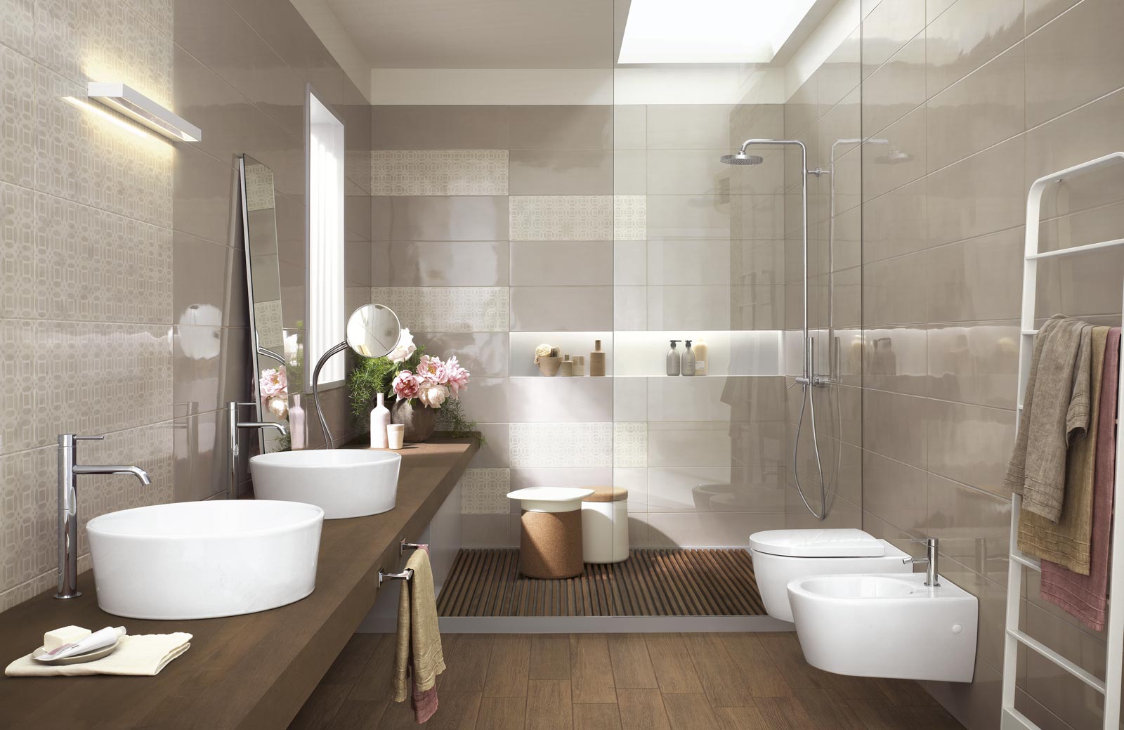 Come creare un bagno dallo stile contemporaneo