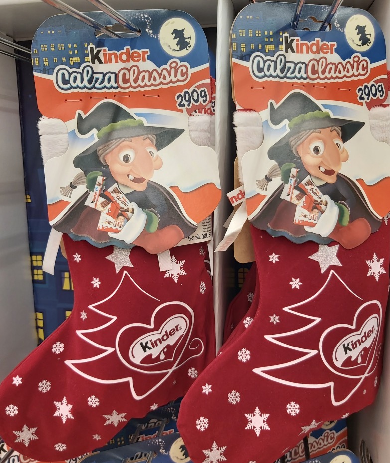 Calze della Befana Kinder 2023