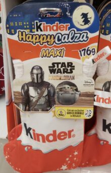 Calze della Befana Kinder 2023